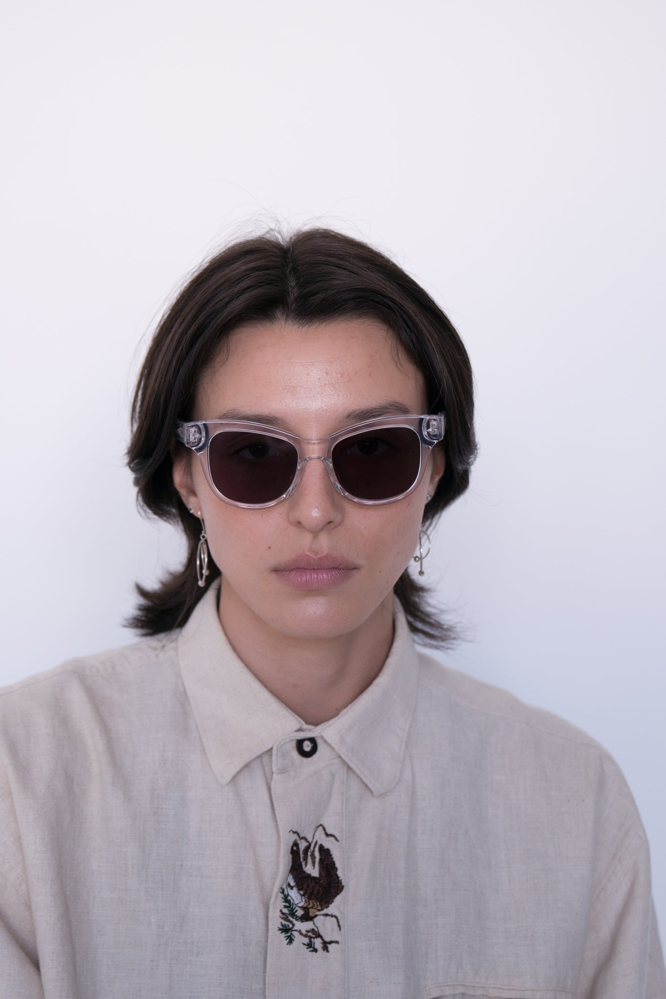 HELIX Translucent Sunglasses | Leoide Eyewear